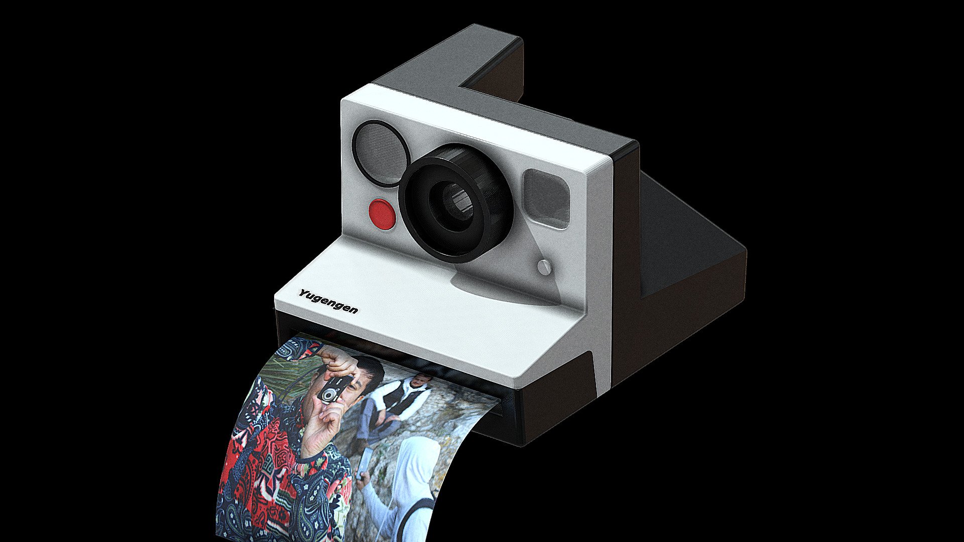 Simple Modern Polaroid Camera - 3D model by yugengen [d2b5aa7] - Sketchfab