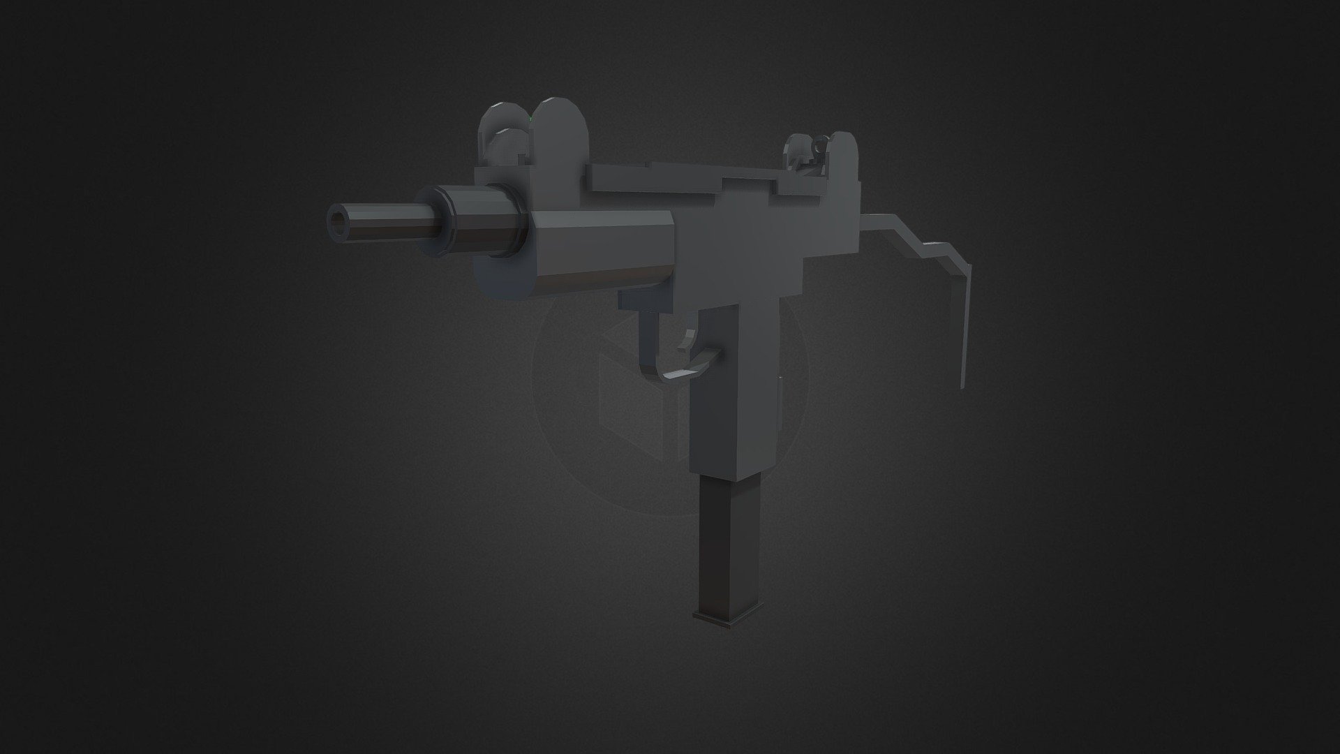 UZI (For Minecraft Vanilla Server) - 3D model by PavelFSN [d2b6304 ...