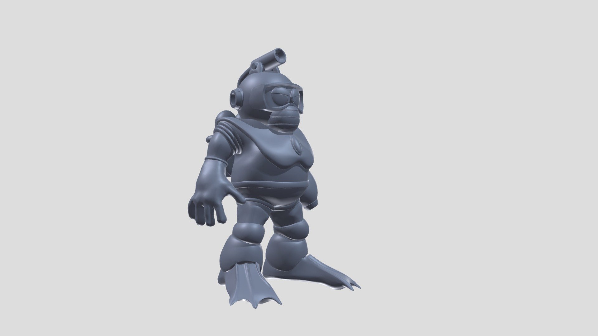 Bubble Man - 3D model by Pyrology (@pyrologyfoundry) [d2b6380] - Sketchfab