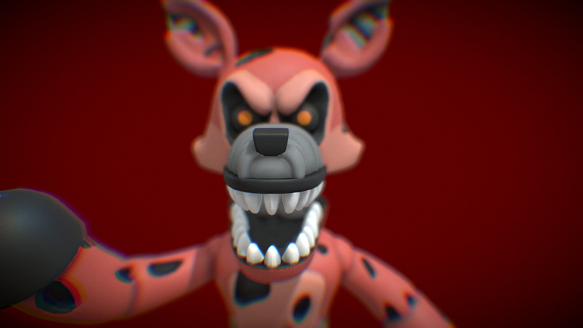 Nightmare Foxy - Download Free 3D model by royalroyaltymodel112 ...