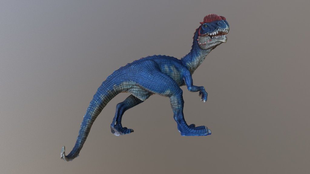 Dilophosaurus Scan - Download Free 3D model by dicatta [d2b7132 ...