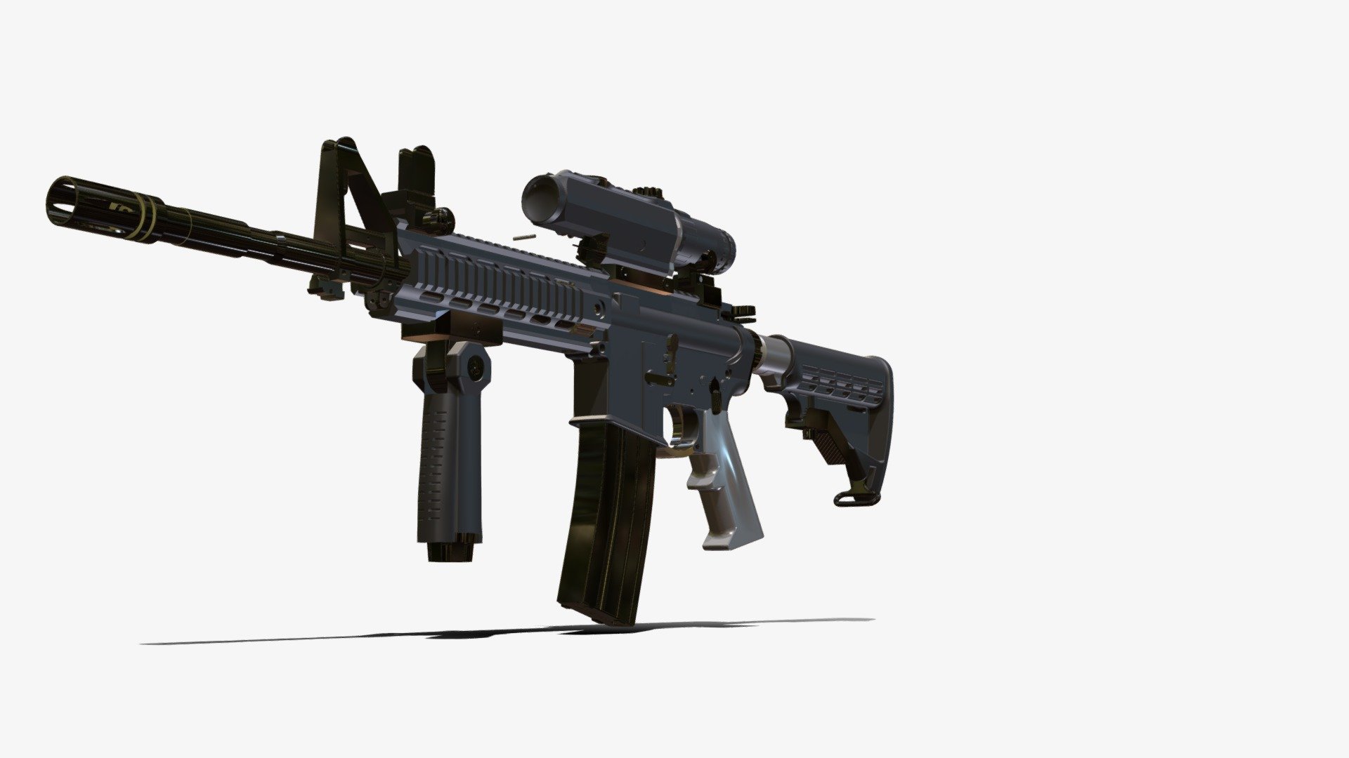 Arma M4 - 3D model by LM3D (@lm9241221) [d2b969e] - Sketchfab