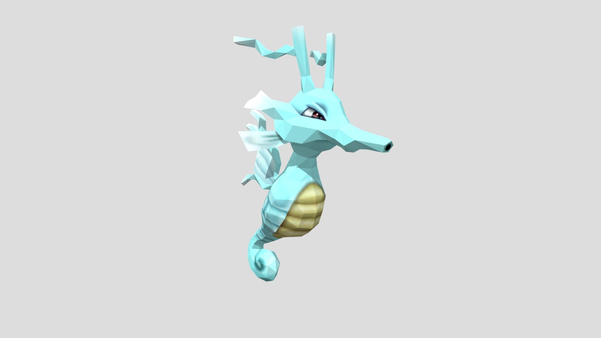 Pokemon Stadium 2 - Kingdra - Download Free 3D model by bioandrew91 ...