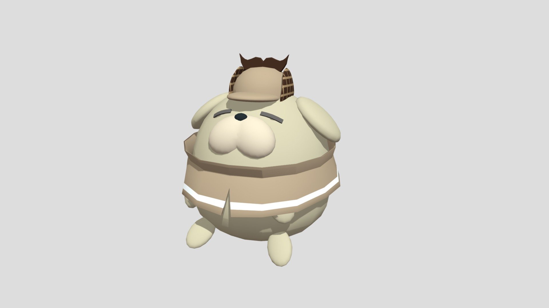 Bubba Plush - Download Free 3D model by Fwub [d2bcada] - Sketchfab