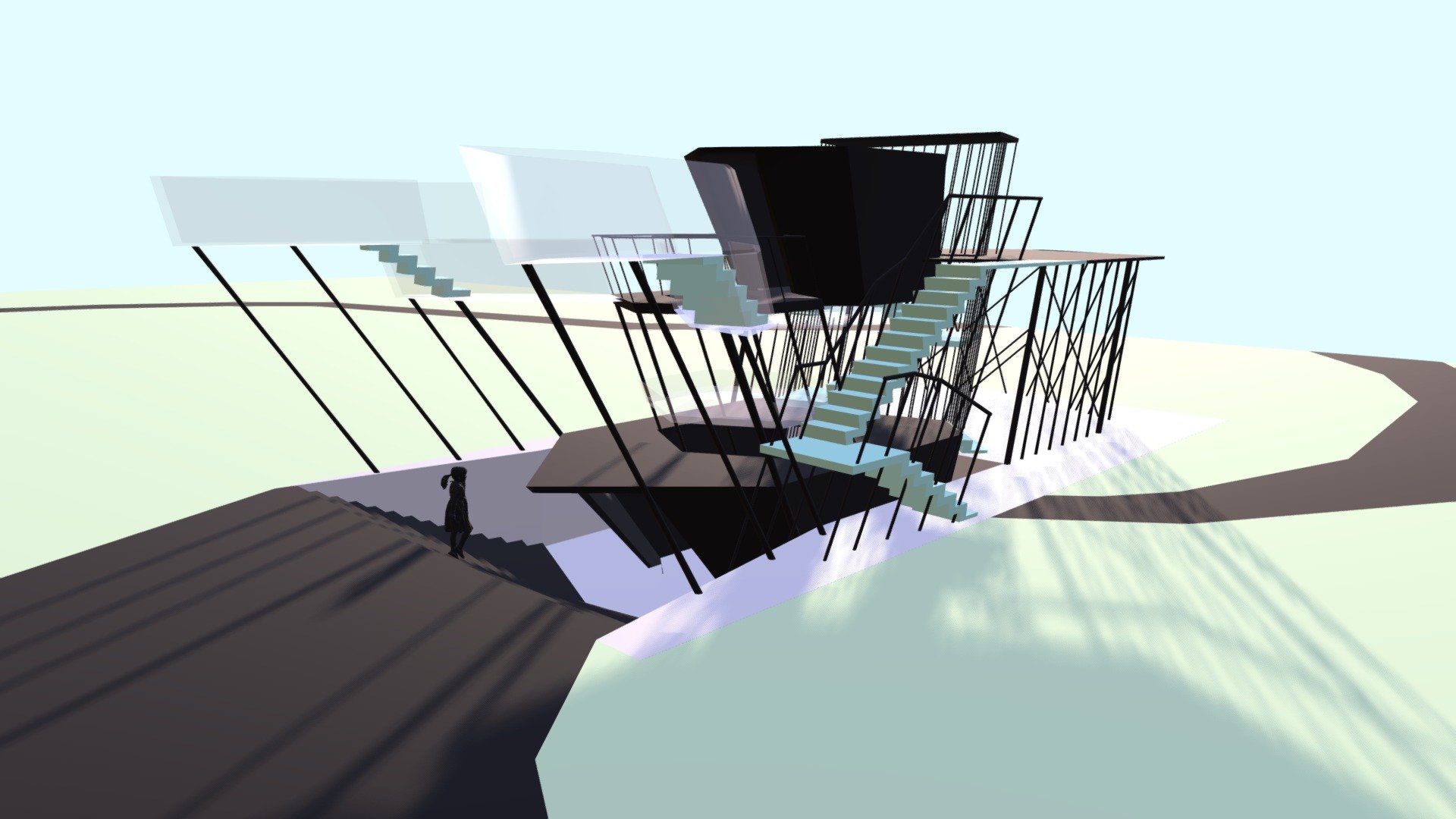 SKEWED FORMS : ALTERED PERCEPTIONS - 3D model by ewong16 [d2bd2e1 ...