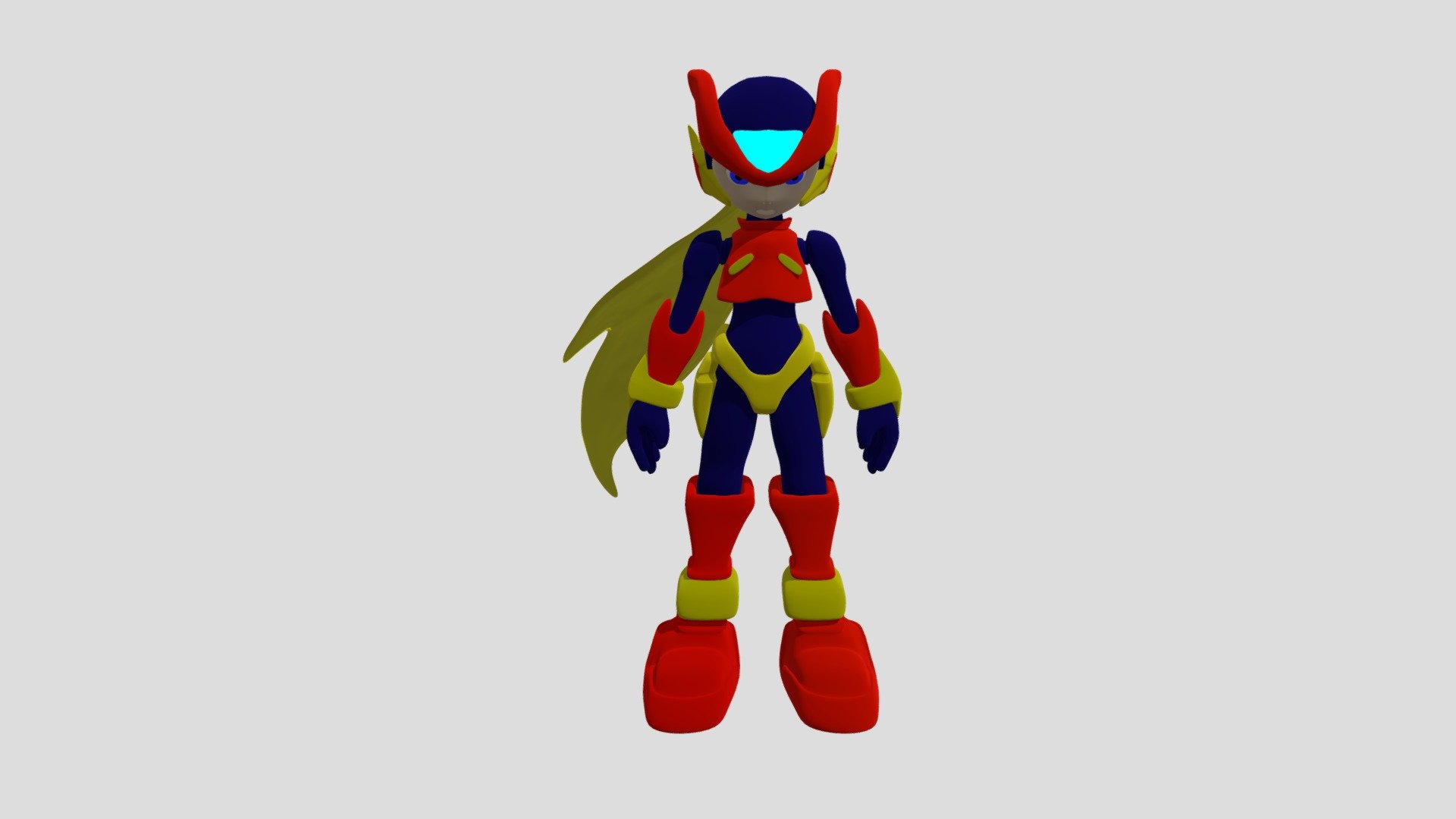 Capcom Proton-Man - Buy Royalty Free 3D model by gustavoarsenio ...