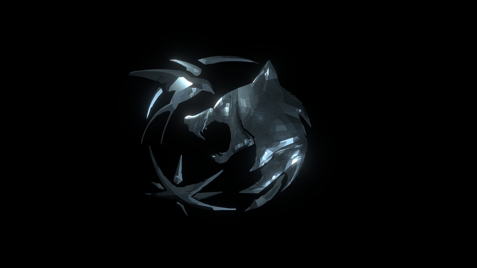 Witcher Emblem Model - Download Free 3D model by Geometry (@geometry ...