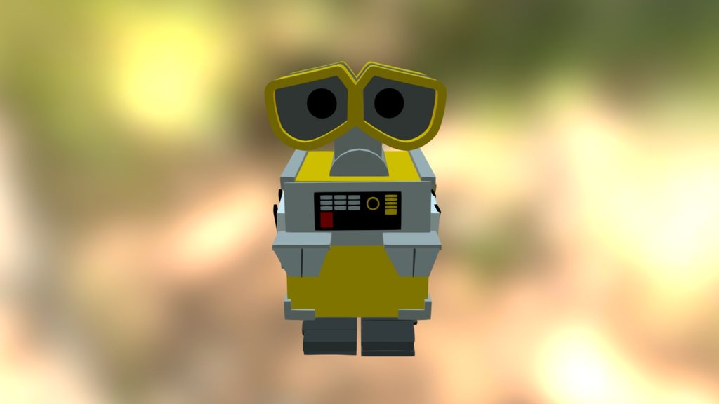 Walle Final 3d Model By Danieltorres D2c6af2 Sketchfab