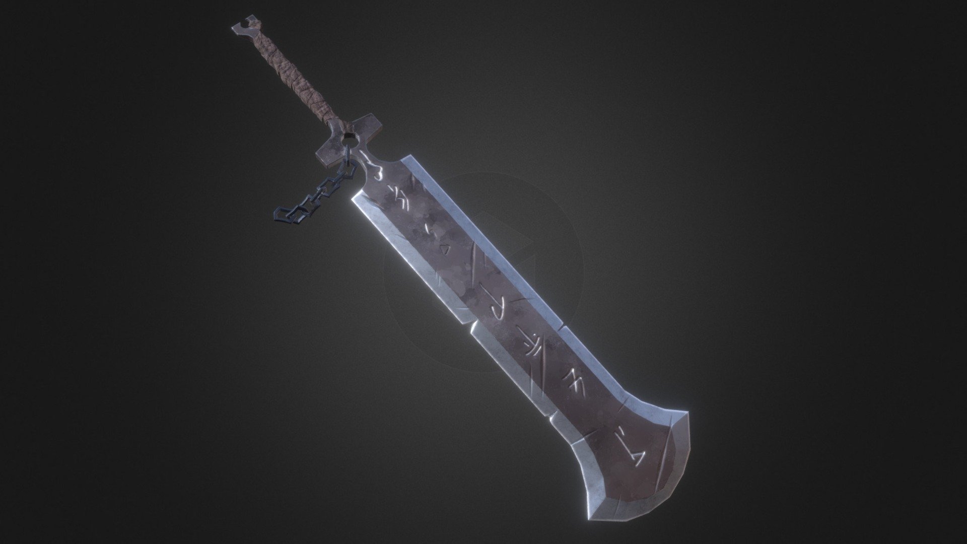 Low poly Stylized Sword - 3D model by mdabraar [d2c7a57] - Sketchfab