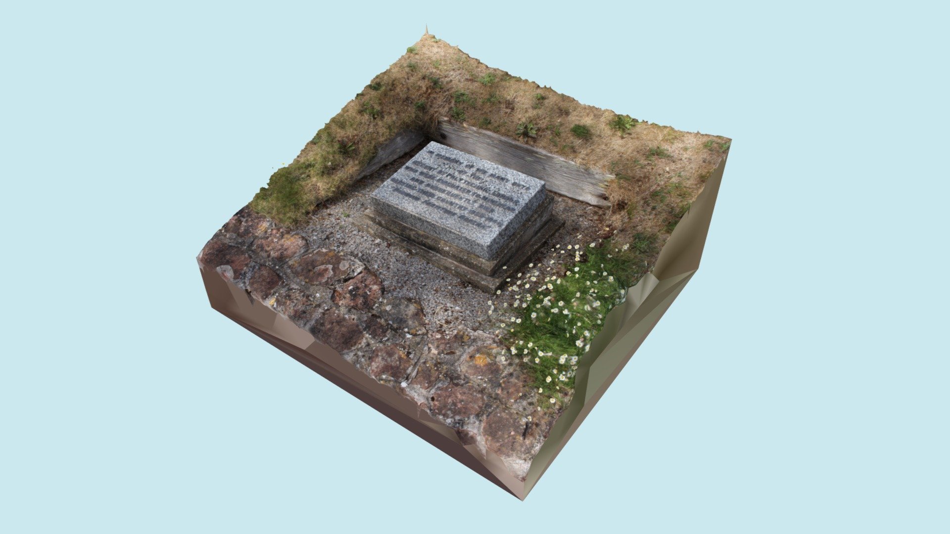 Minehead Evacuee Memorial - Download Free 3D model by Bob Currie ...