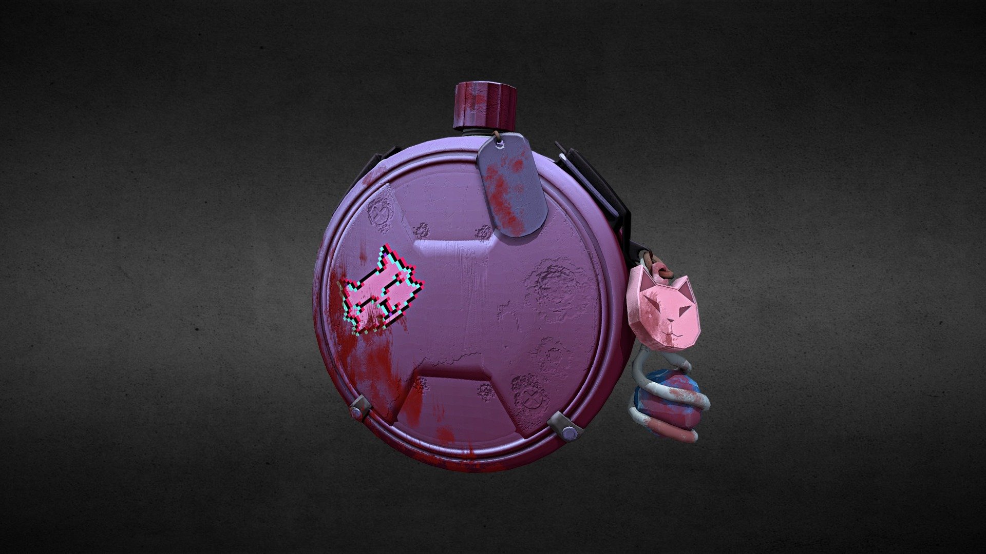 BloodMod - Borderlands Fan Art - 3D model by ewwacat [d2cb9c2] - Sketchfab