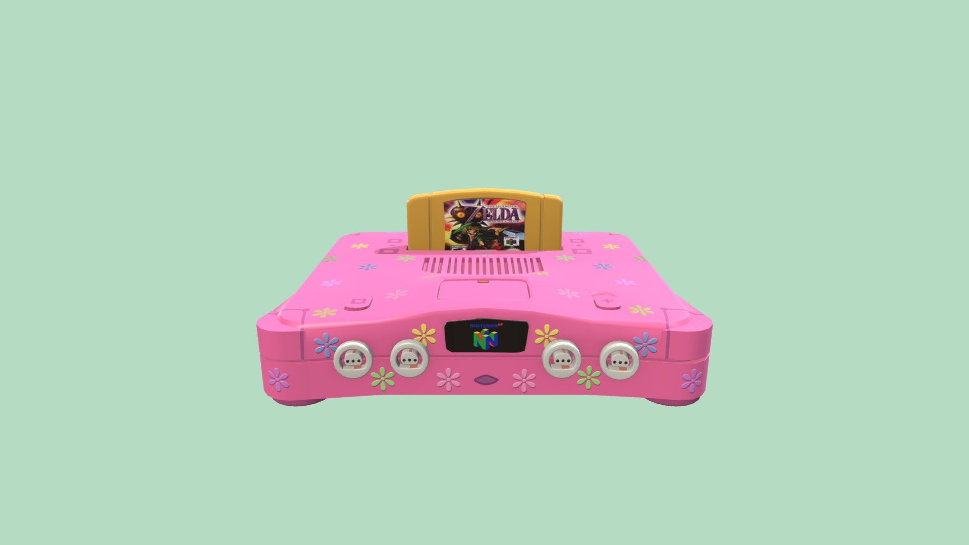 Nintendo 64 - 3D model by Emmaingraham [d2ccd61] - Sketchfab