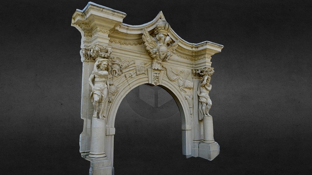 The Fourth Gate_Alba Iulia - 3D model by Calin Suteu (@calinsuteu ...
