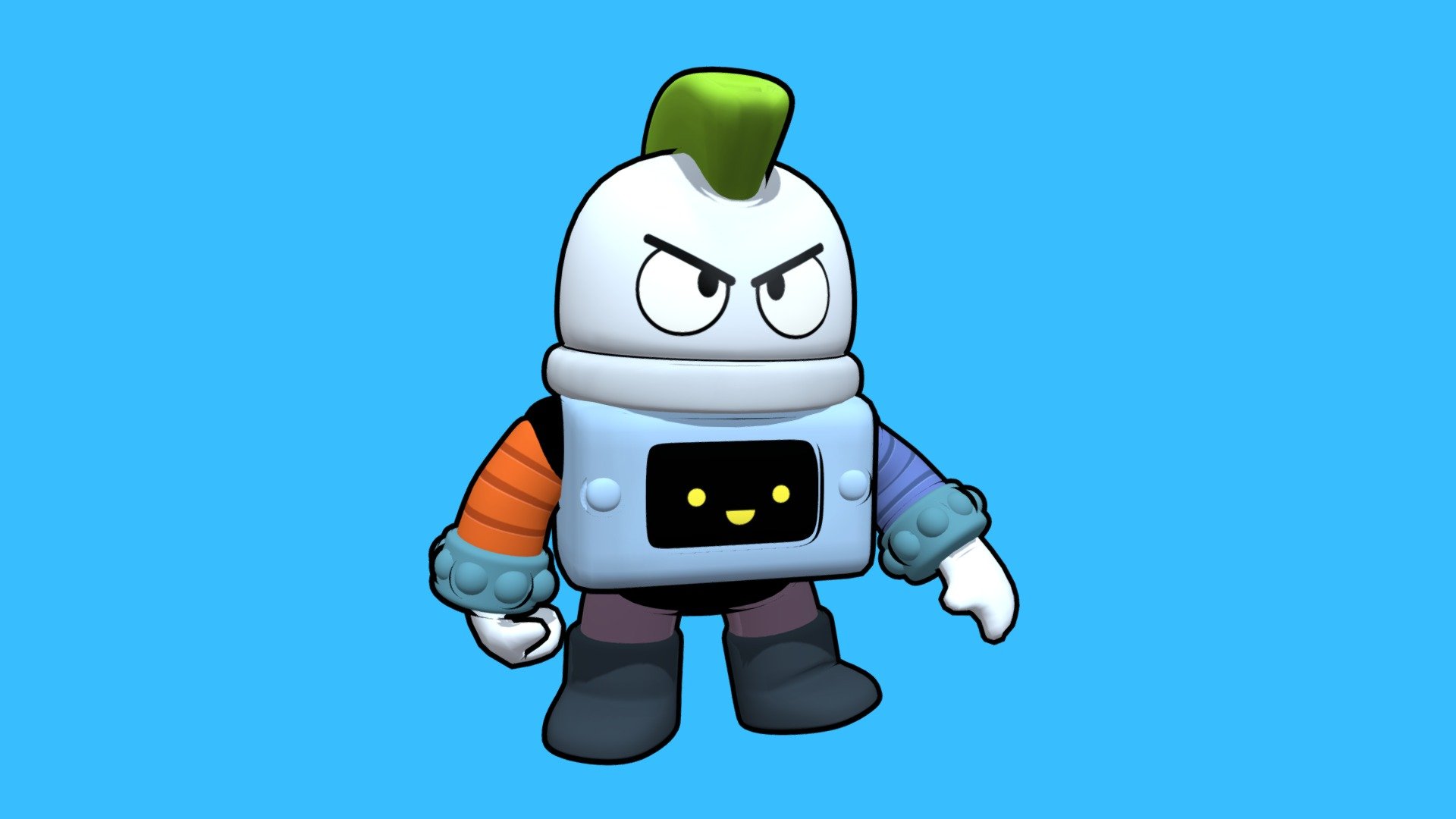 Char Brawl Stars 3d Model Download Free 3d Model By Eduardo Lira