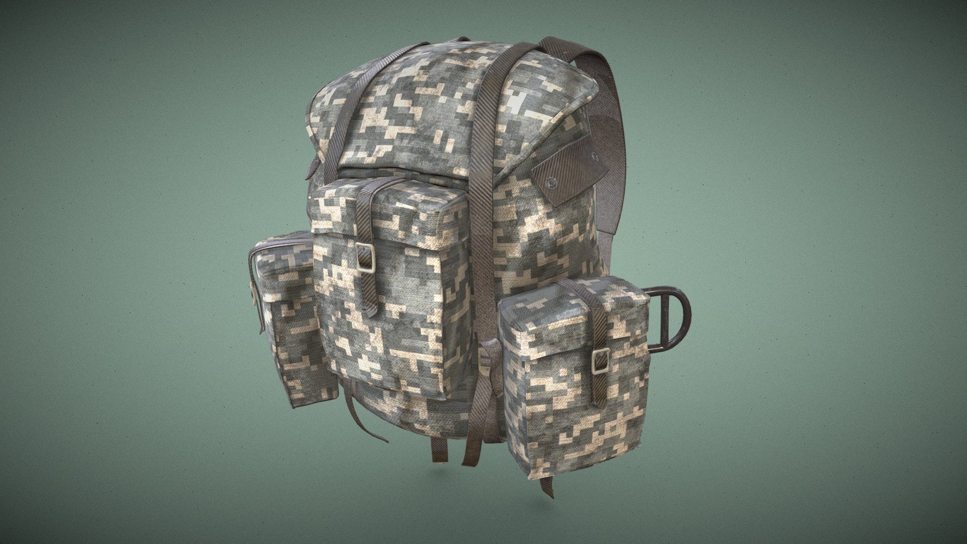 Military Backpack-1 - Download Free 3D model by Neslihan Çakmak ...