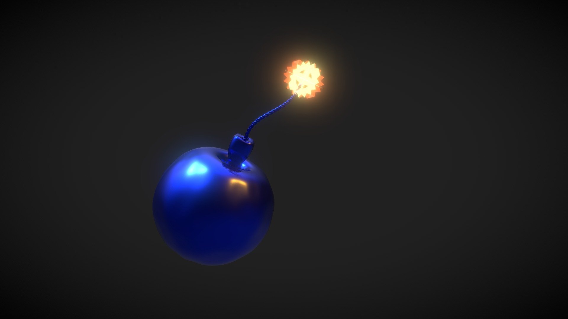 Bomb - Download Free 3D model by MANGAllER [d2cf45d] - Sketchfab