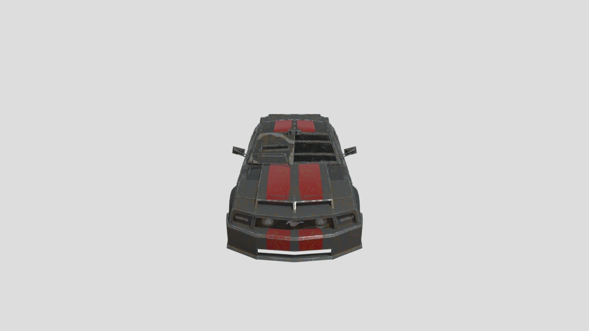 Armoured mustang Gt car! - Download Free 3D model by mahalakshmis581 ...