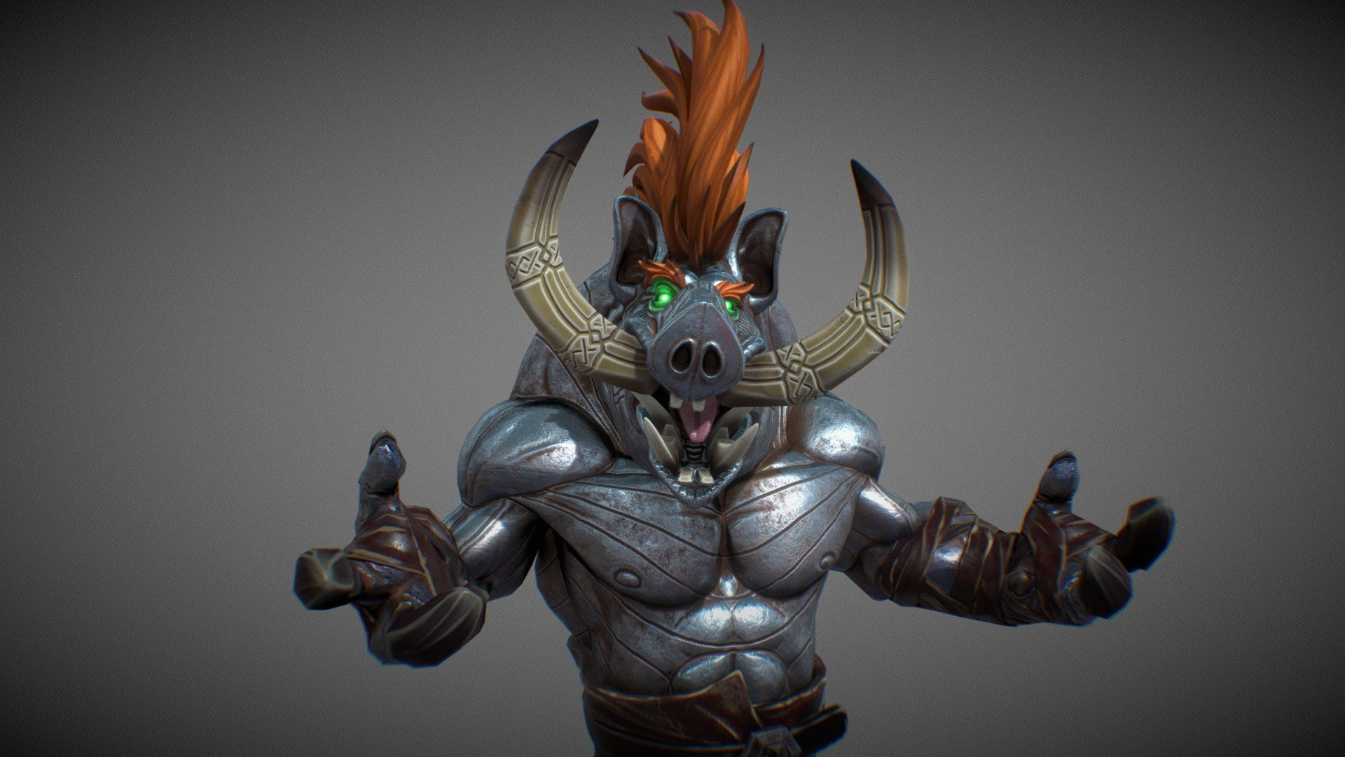 The Iron Boar - 3D model by ian_doger [d2d0018] - Sketchfab