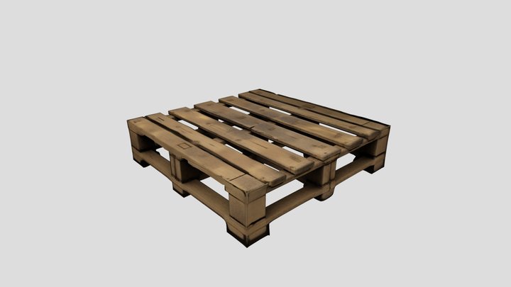 Pallet 3D models - Sketchfab