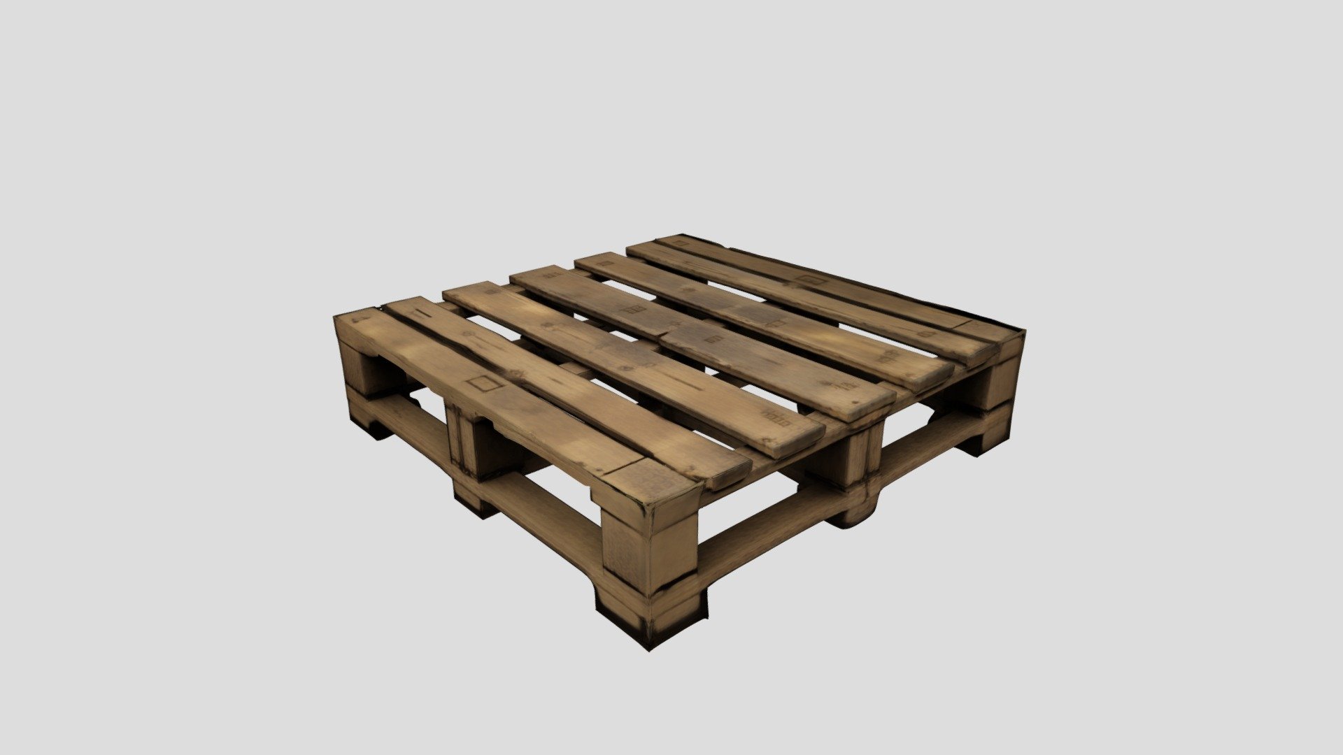 wooden pallet - Download Free 3D model by denj666 [d2d0336] - Sketchfab