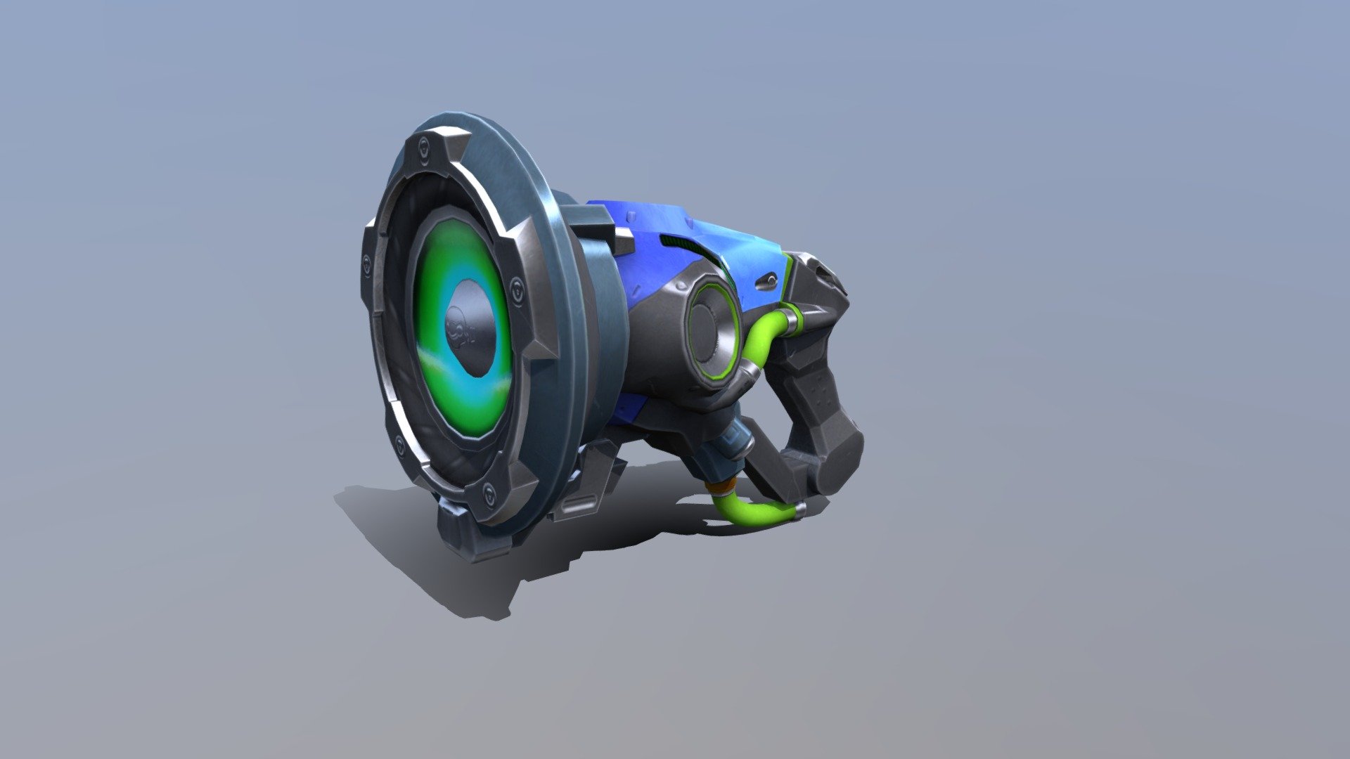 Lucio Gun v4 - 3D model by TheodorKnab [d2d0830] - Sketchfab