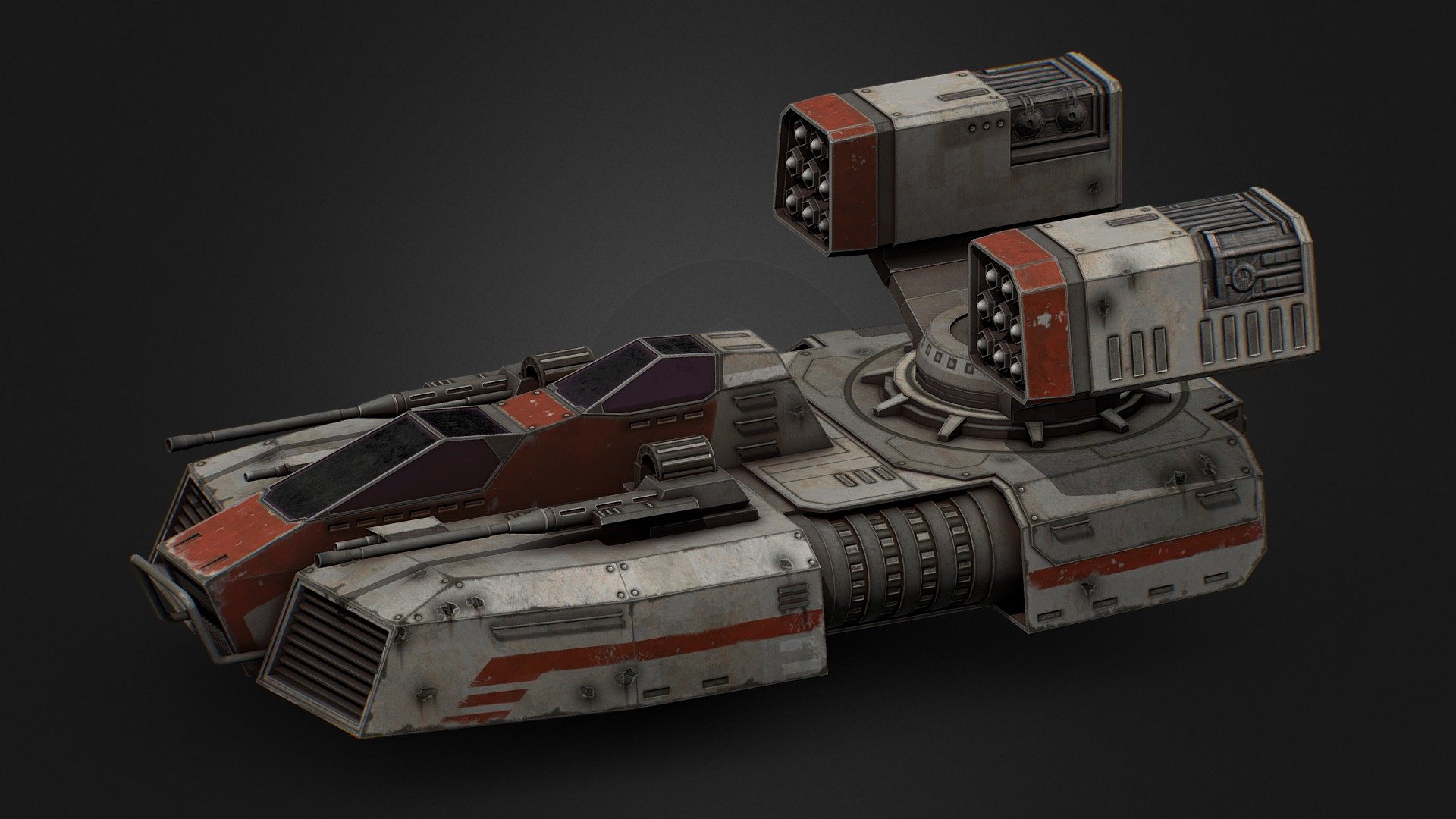 Rebel AAC-I Speeder Tank_Commission - 3D model by Kharak [d2d10ad ...
