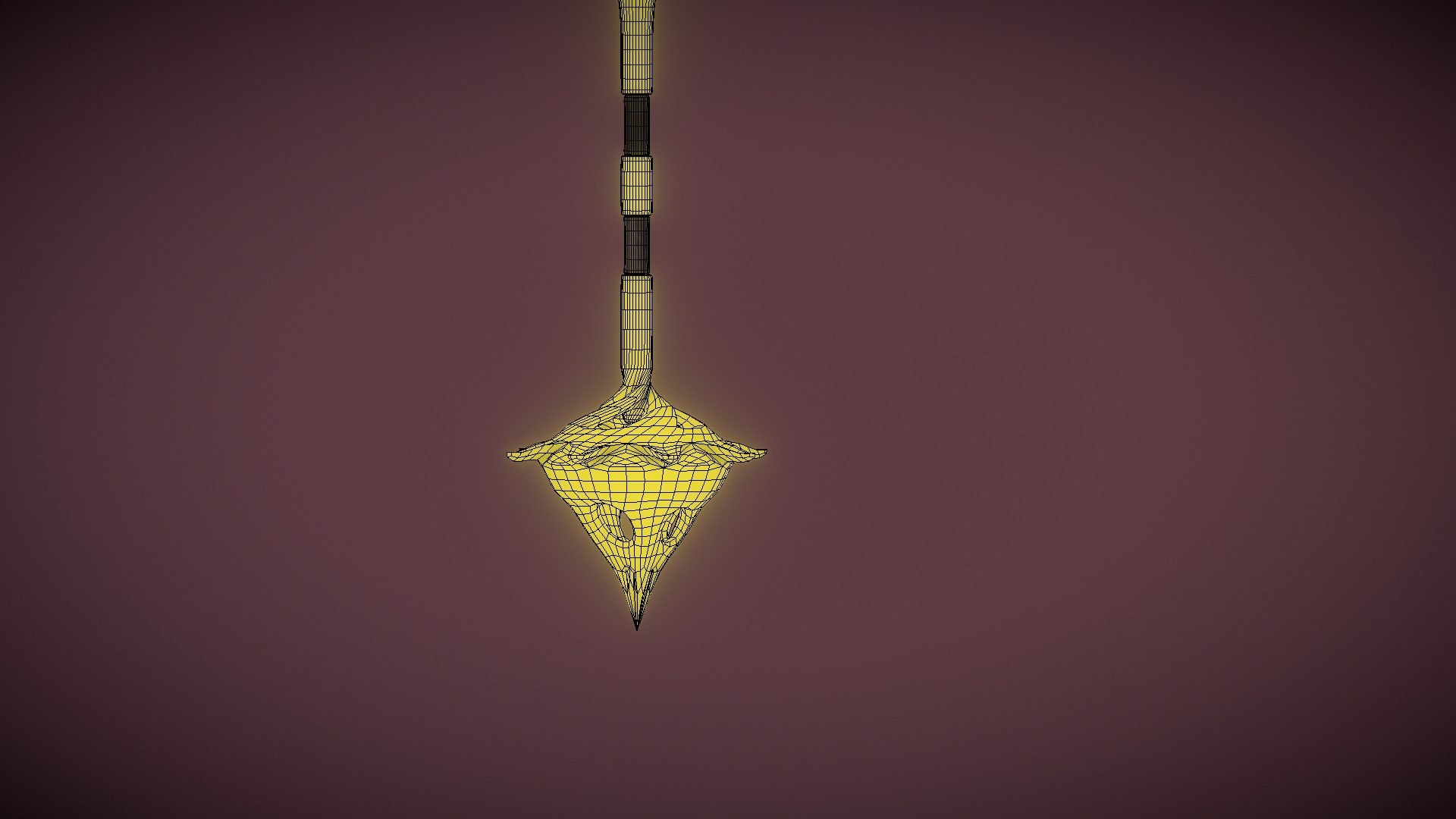 Spear - 3D model by Musirdni (@dextrillyt) [d2d1992] - Sketchfab