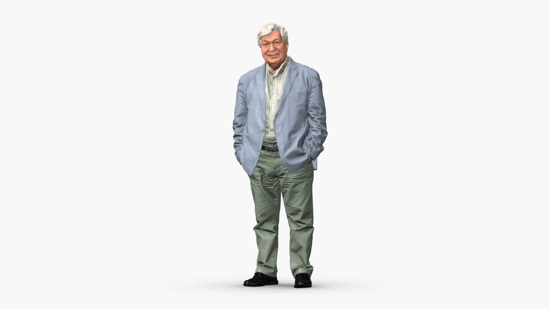 001528 Dapper Grandfather - Buy Royalty Free 3D model by 3DFarm ...