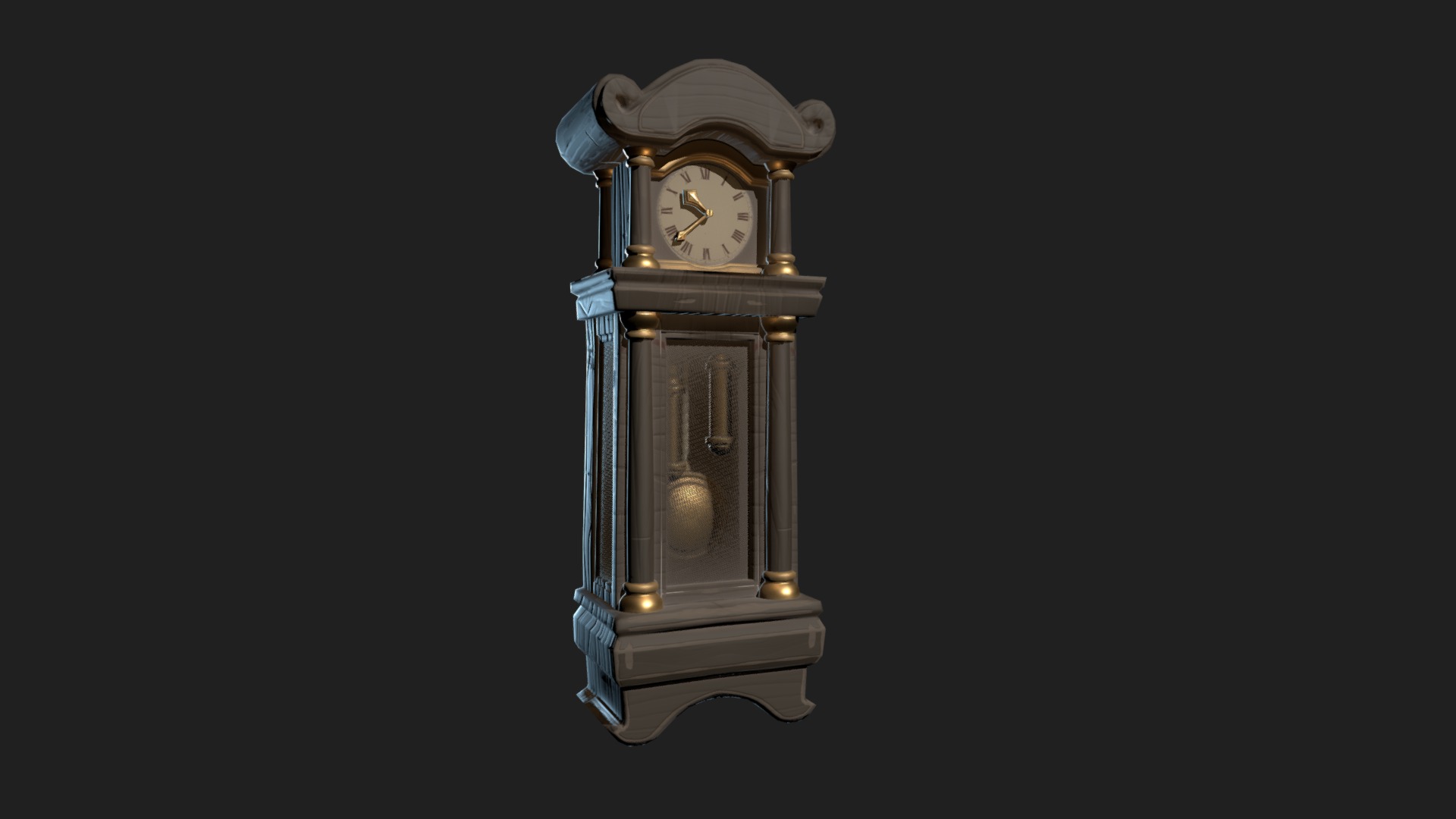 Clock - 3D model by Nikita Vorobiov (@irds) [d2d1be3] - Sketchfab