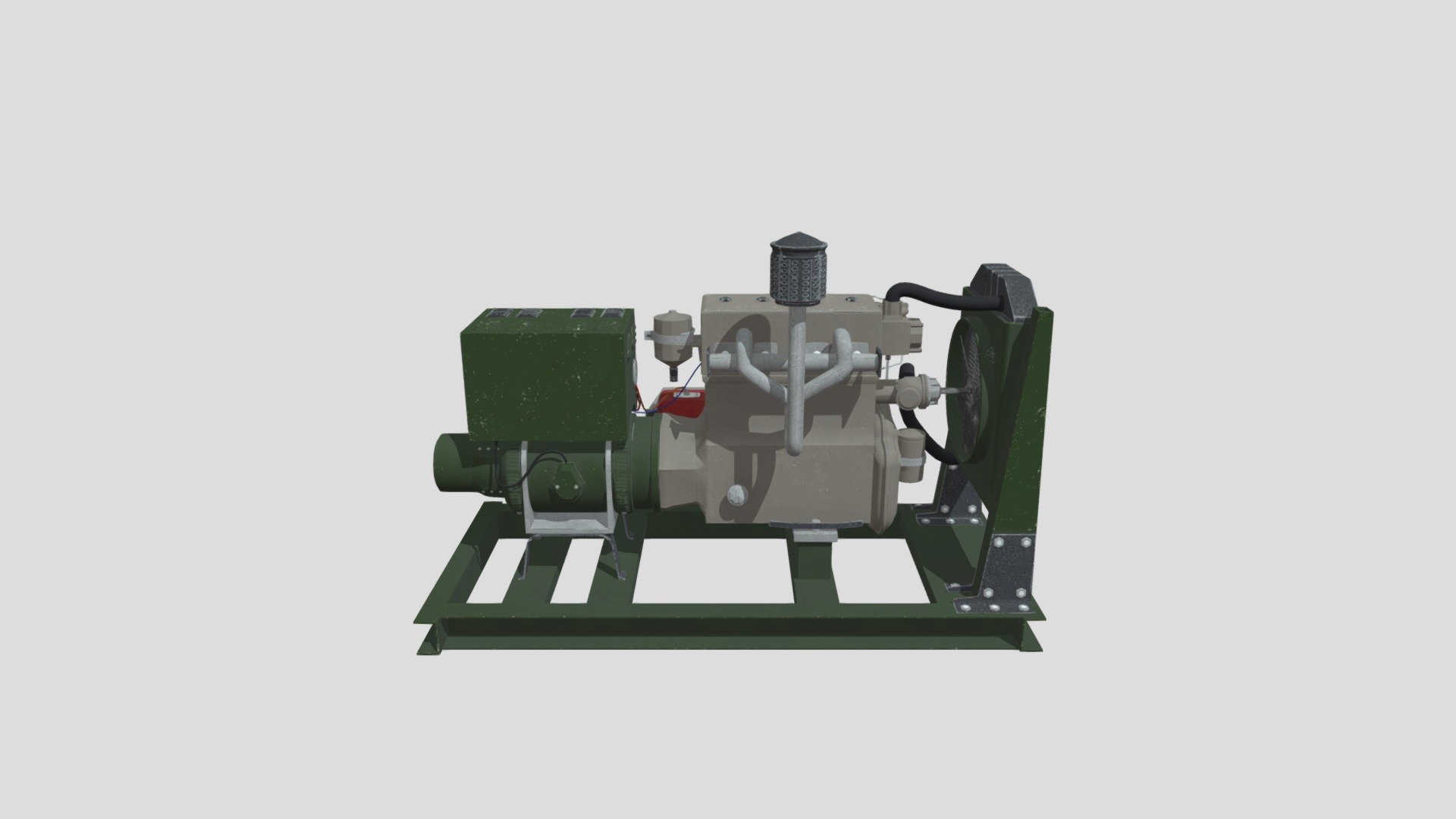 Diesel generator - Download Free 3D model by KotovV.04 [d2d223c ...