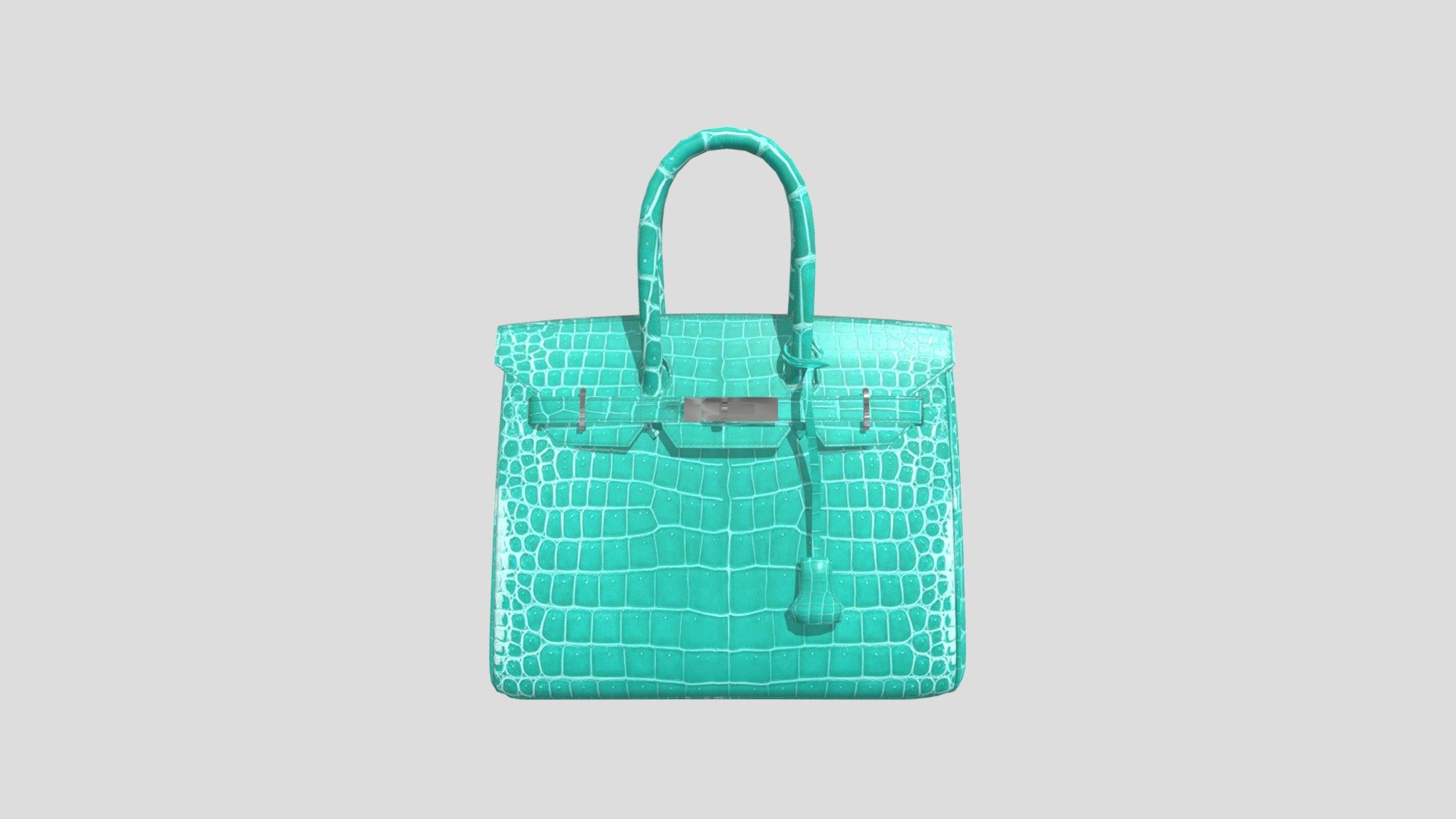 Hermes Birkin 30 Bag Jade Crocodile - 3D model by Rson (@rsonrson ...