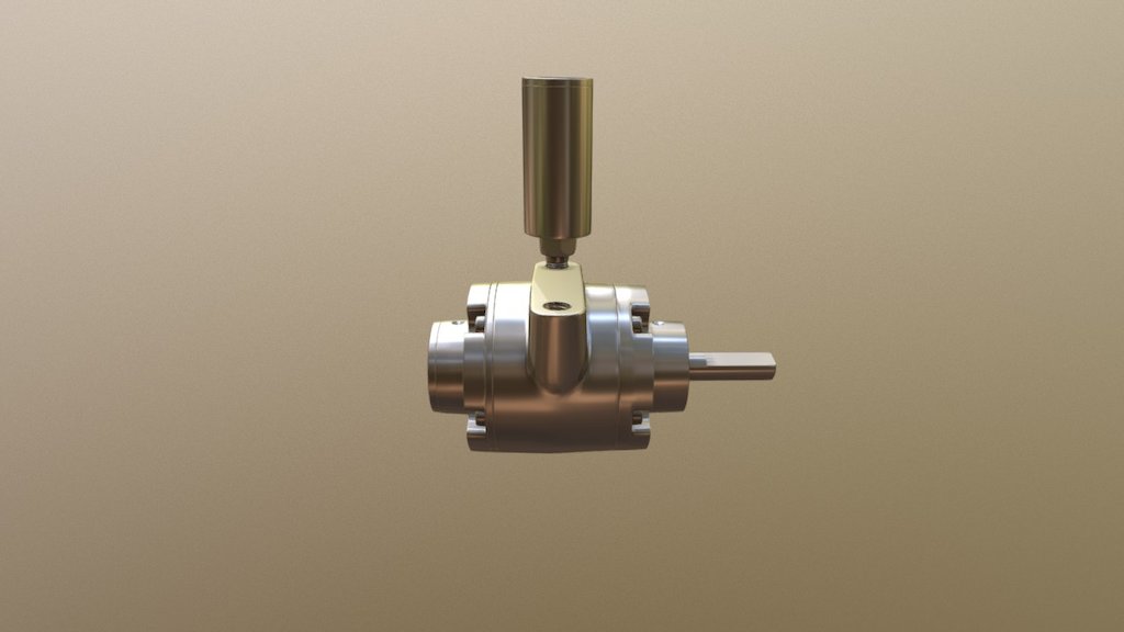 HardSurface practice 2 air & Gas motor - 3D model by enever [d2d3141 ...