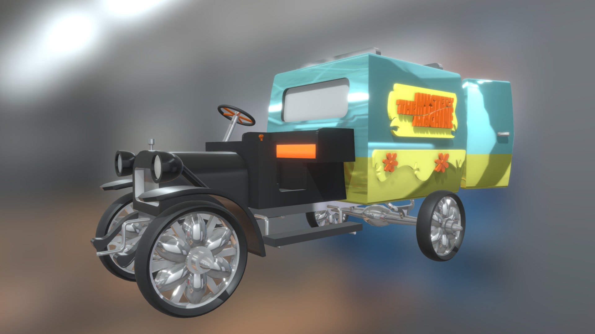 Garford "Mystery Machine" - Download Free 3D model by DB185 [d2d3681 ...