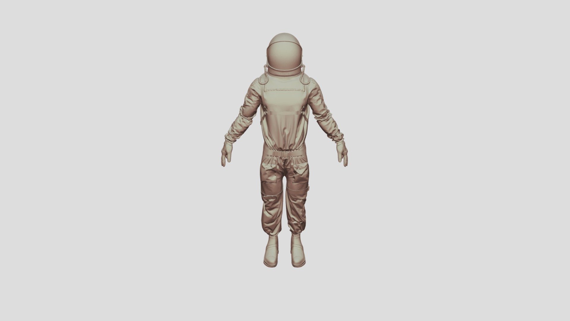 Astronaut 3d Model - 3D model by amineabdellatif1020 [d2d4af1] - Sketchfab