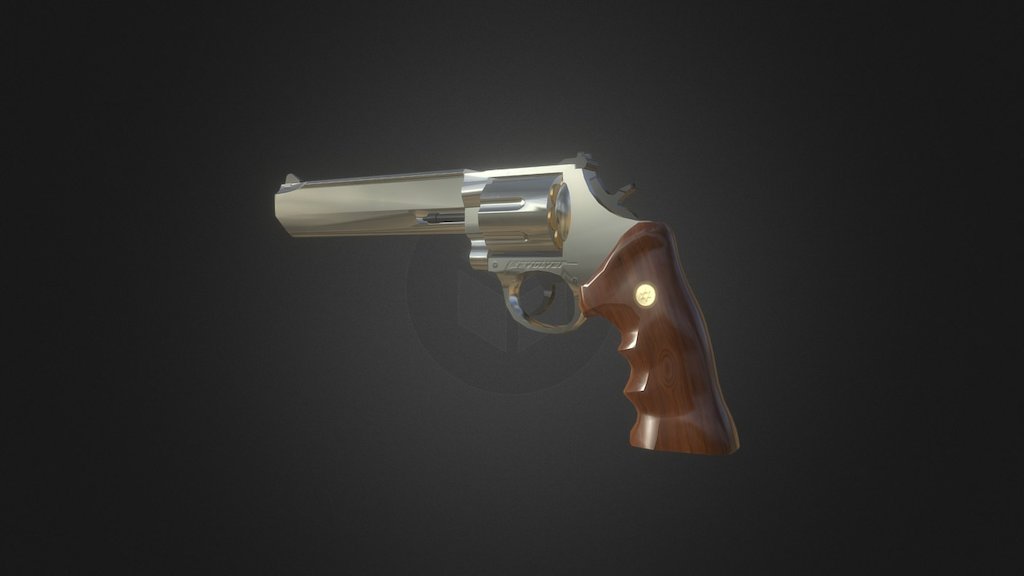 Revolver 0.1 - VR Ready - 3D model by Michele Vinci (@sha-tech ...