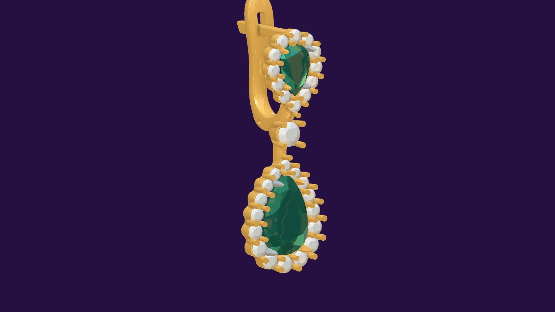 E_Emiralds_Tipot_2 v2 - 3D model by Jewelry Luxury Design (@SergeKatz ...