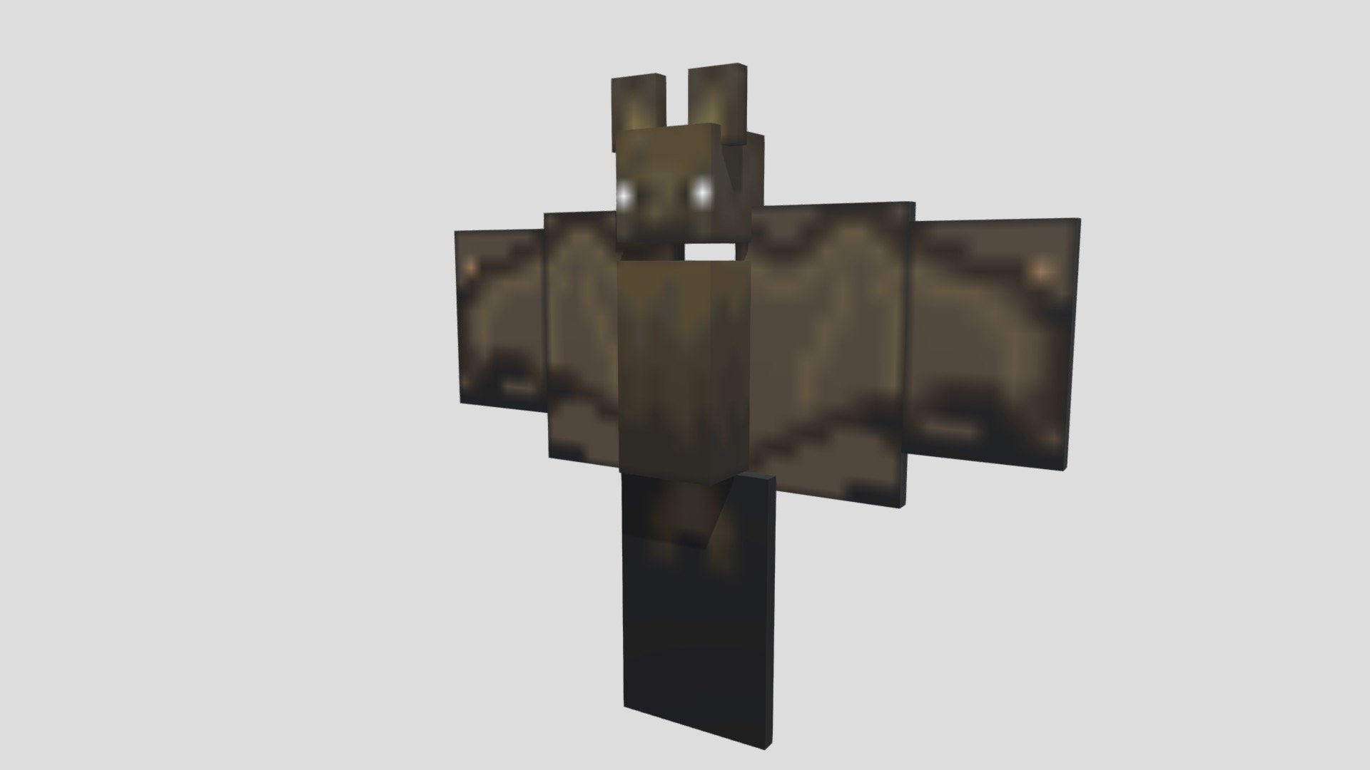 Minecraft-Bat - Download Free 3D model by Sajin Mickey Firey fan 1342 ...