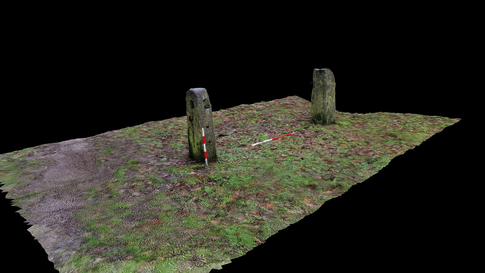 Gate Posts in Graves Park 4 - Download Free 3D model by Christopher ...