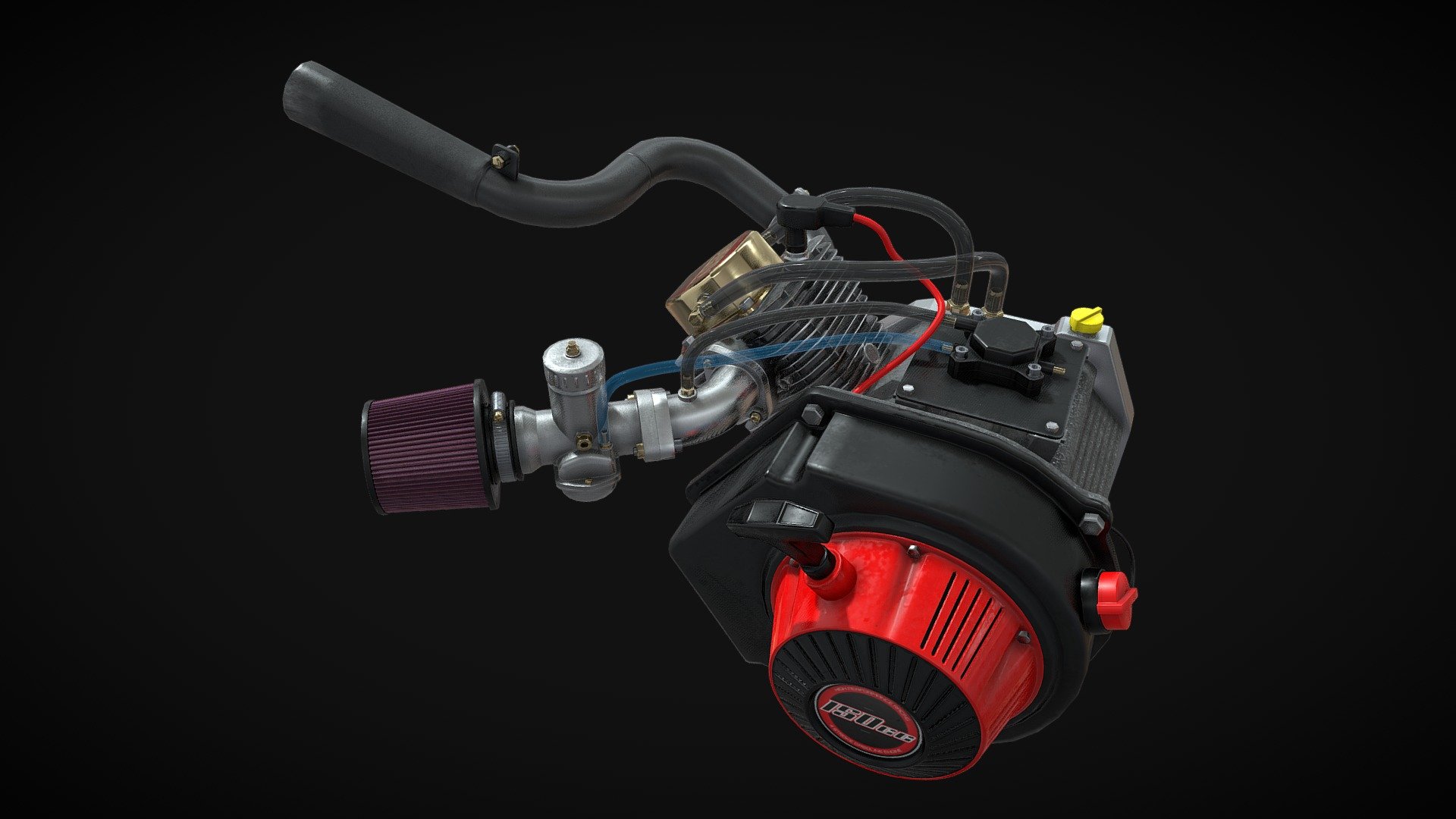 Small Engine v2 - 3D model by Robert Prispilović (@rprispil) [d2d7219 ...