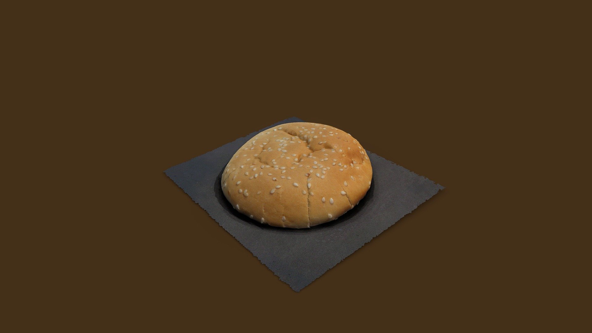 Hamburger Bread - 3D model by mhelling [d2d806e] - Sketchfab