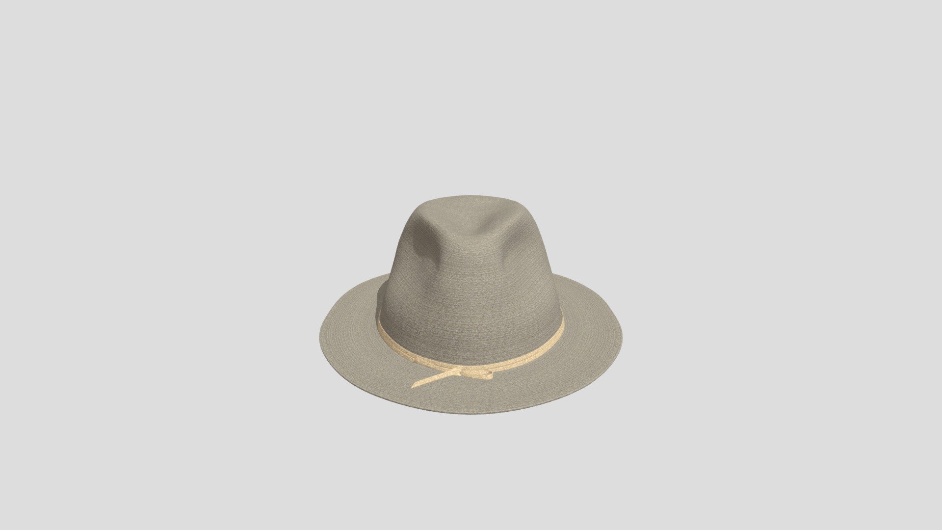 Fedora Hat - 3D model by Rohan.Verma [d2d81f4] - Sketchfab