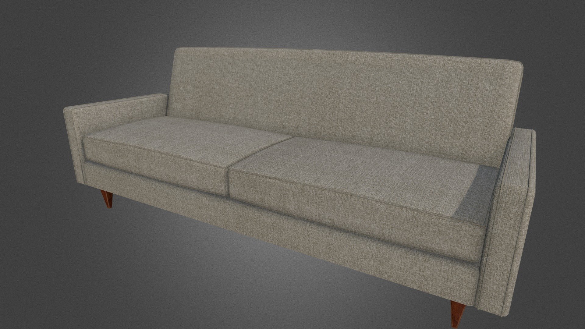 Couch Fabric - 3D model by the7isbest [d2da50a] - Sketchfab