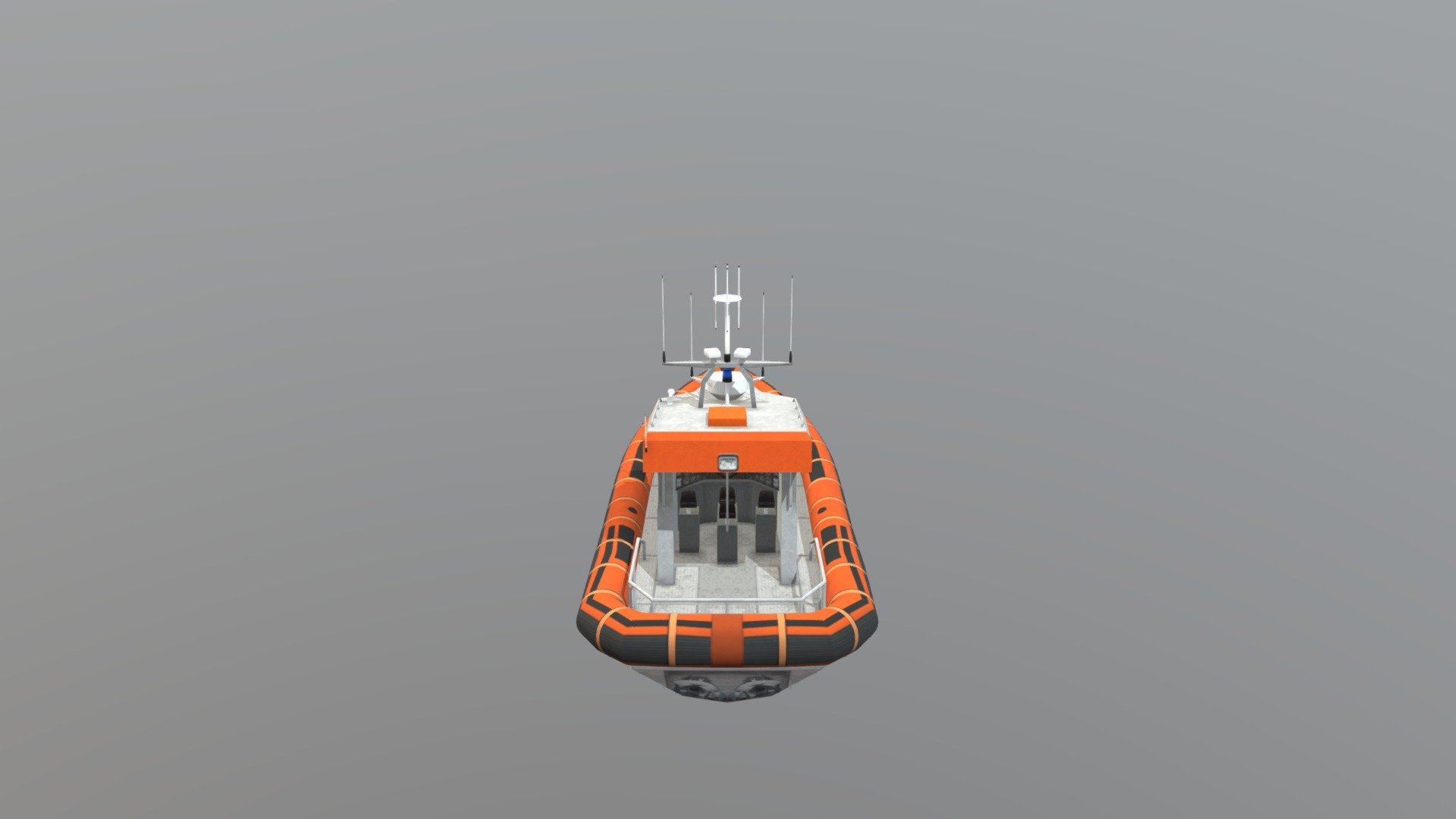 Reddingboot Valentijn - 3D model by KNRM [d2db851] - Sketchfab