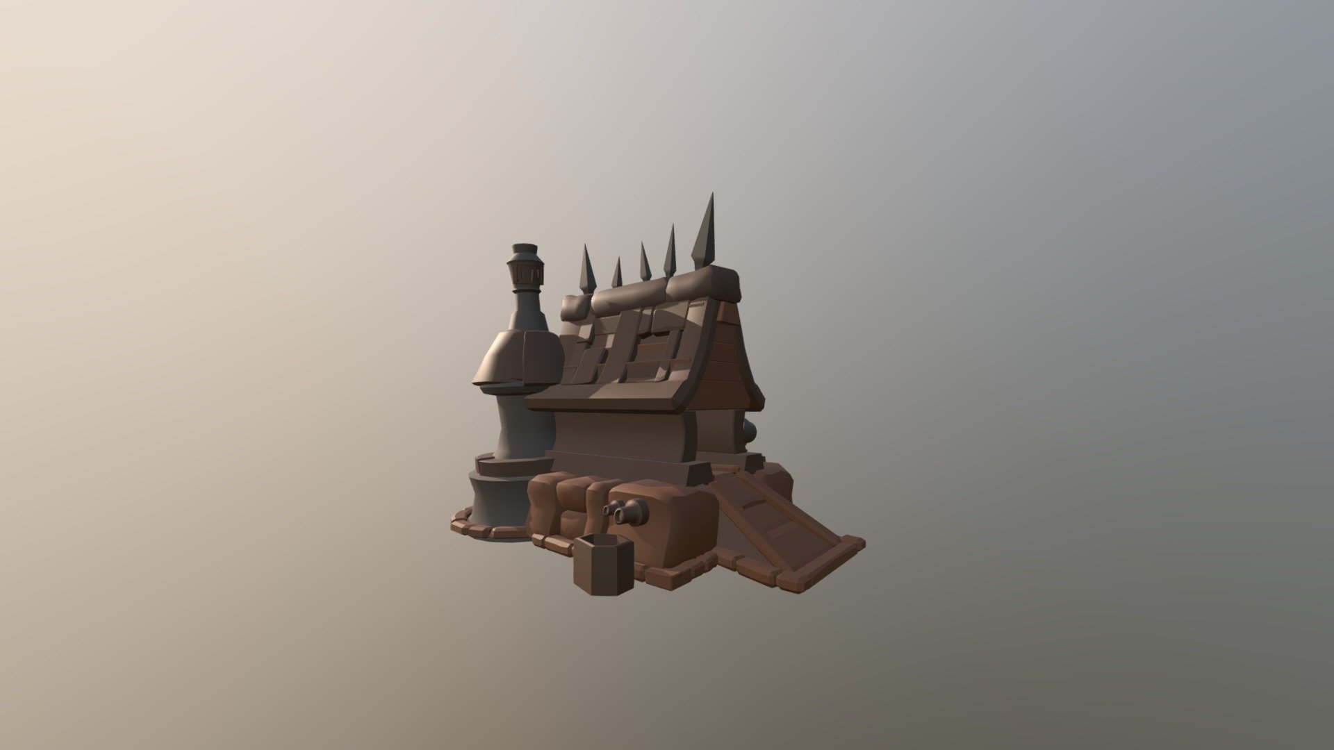 Forja Final - 3D model by DanielRoman [d2dd44b] - Sketchfab