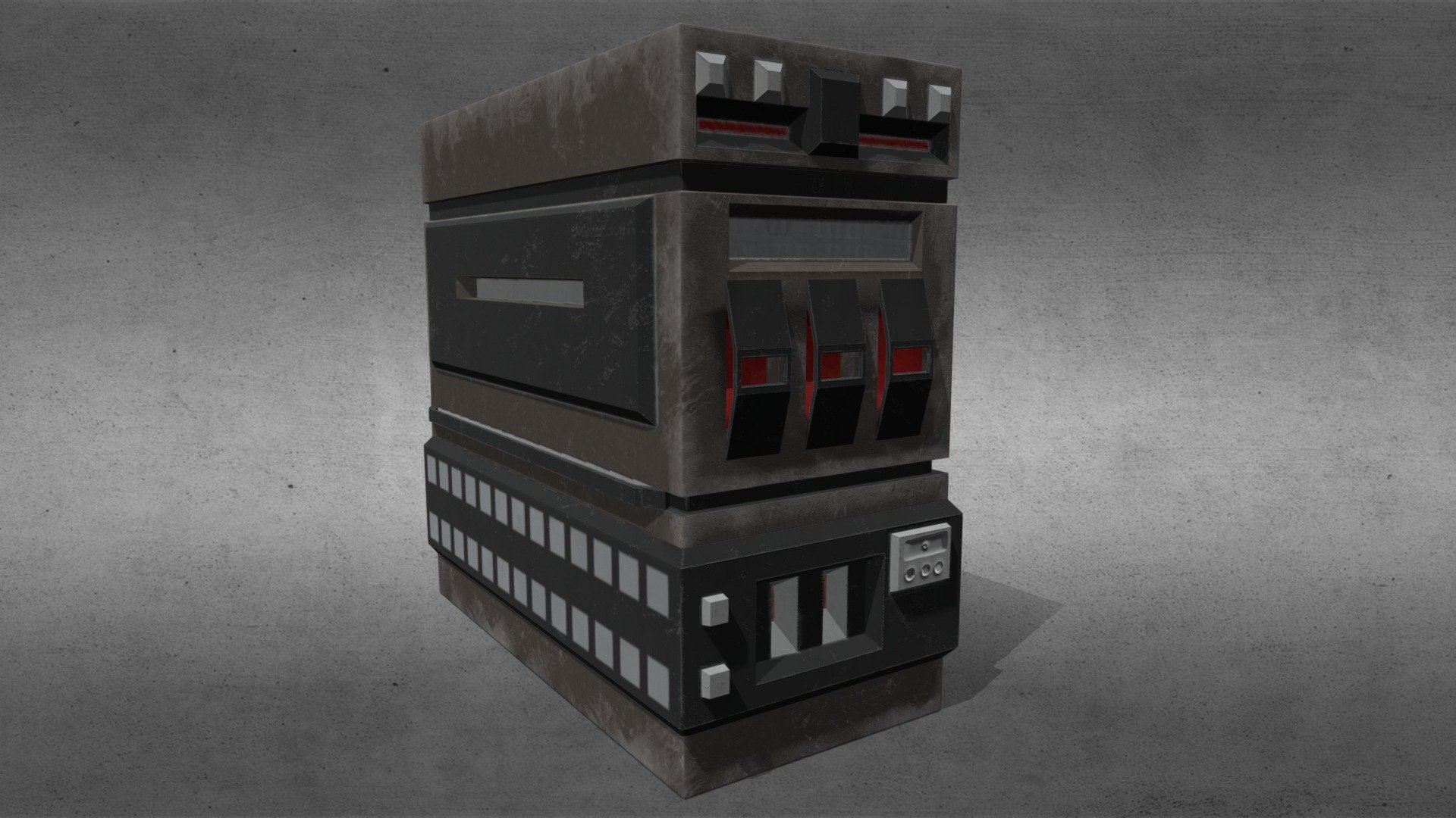 Utility Box - 3D model by Noah_Goyette [d2dd75c] - Sketchfab
