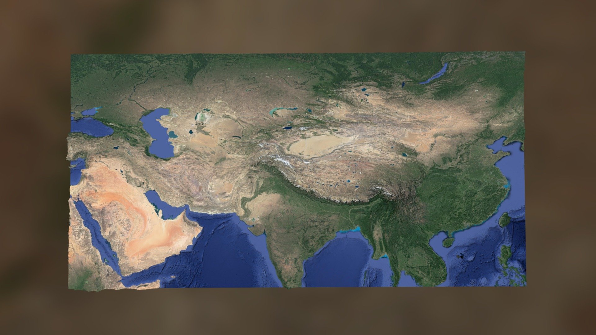 Asian topography - 3D model by Yang (@bluepaint0218) [d2ddf52] - Sketchfab