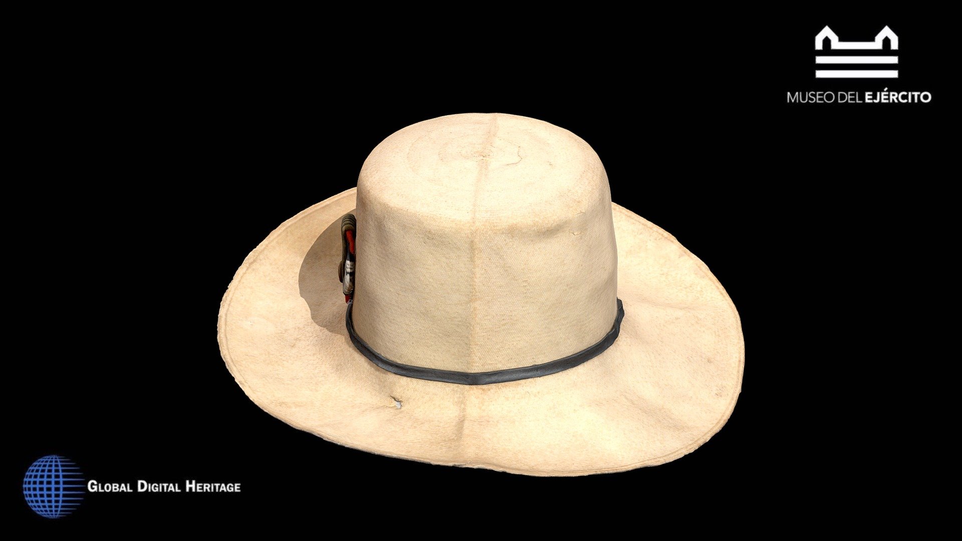 Jipijapa Hat - Download Free 3D model by Global Digital Heritage and ...