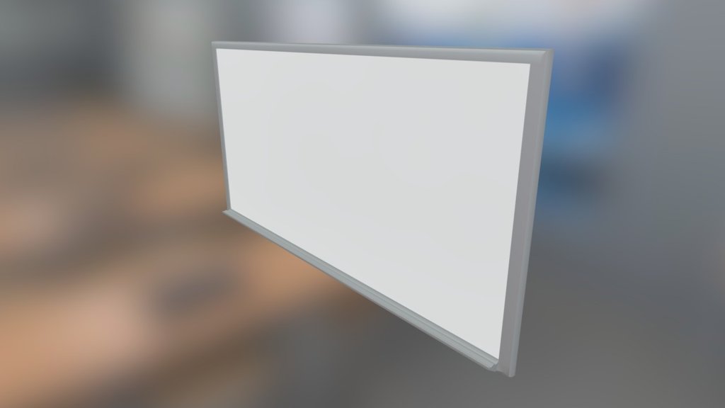 White Board - 3D model by Zachary Bell (@bellzax) [d2df798] - Sketchfab