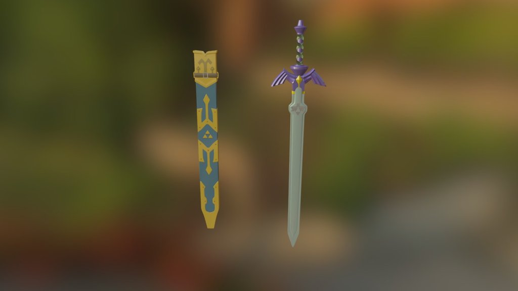 Master Sword - 3D model by link0702 [d2e169c] - Sketchfab