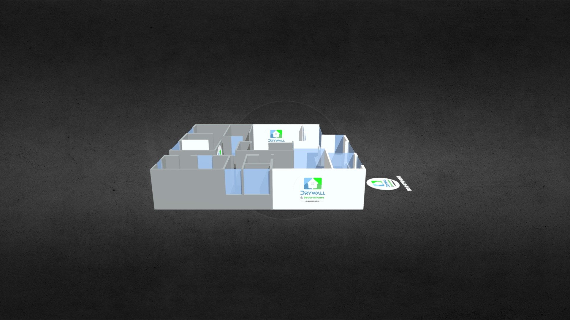 plano 2 - 3D model by arequipadrywall [d2e2f70] - Sketchfab